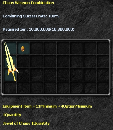 Chaos Weapon | Wiki • Lotus Mu